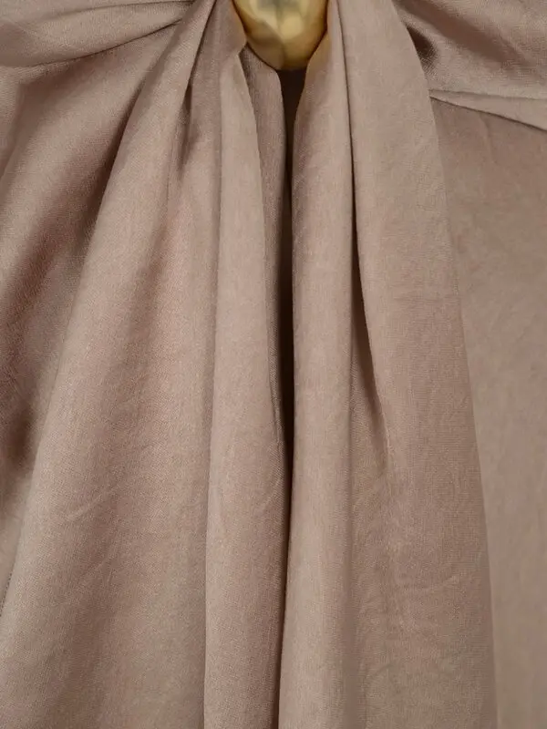 Blumarine Ring-detail Maxi Skirt