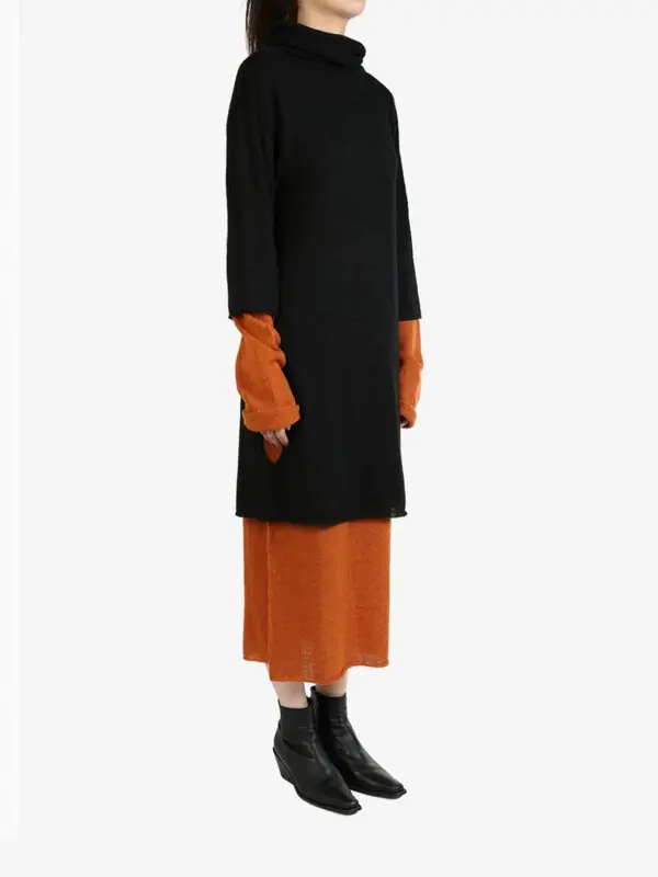 Issey Miyake Layered Midi Dress
