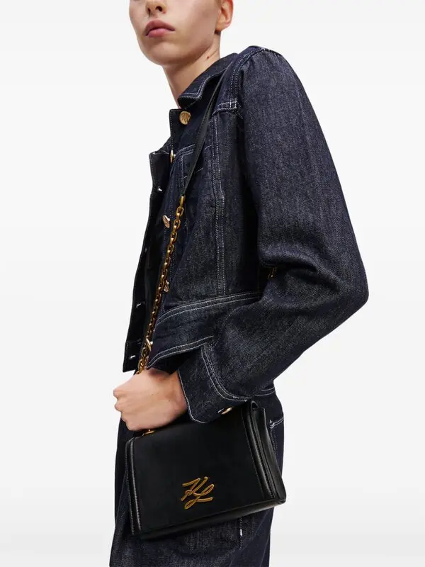 Karl Lagerfeld K/autograph Crossbody Bag - Black