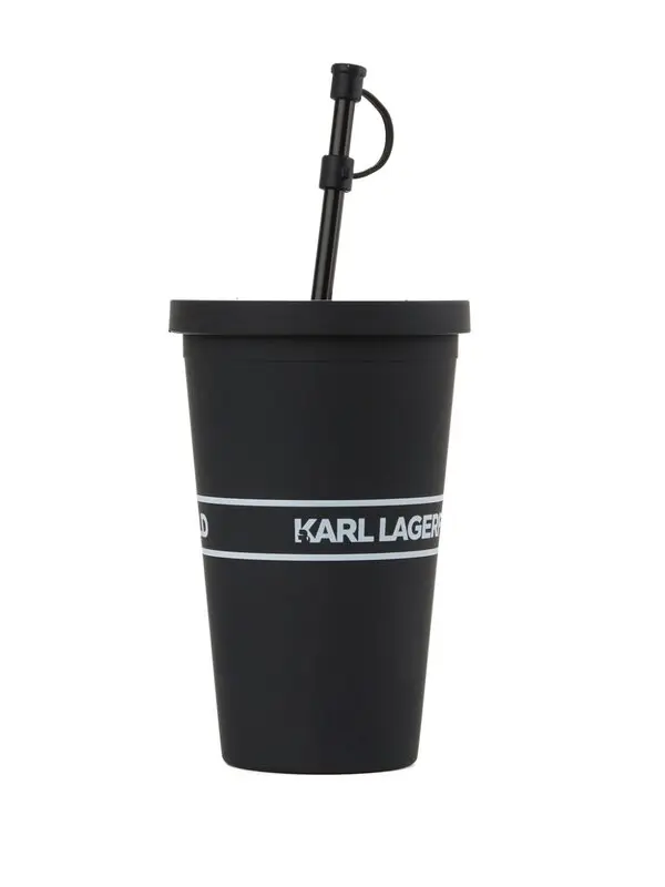 Karl Lagerfeld Logo-print To-go Cup