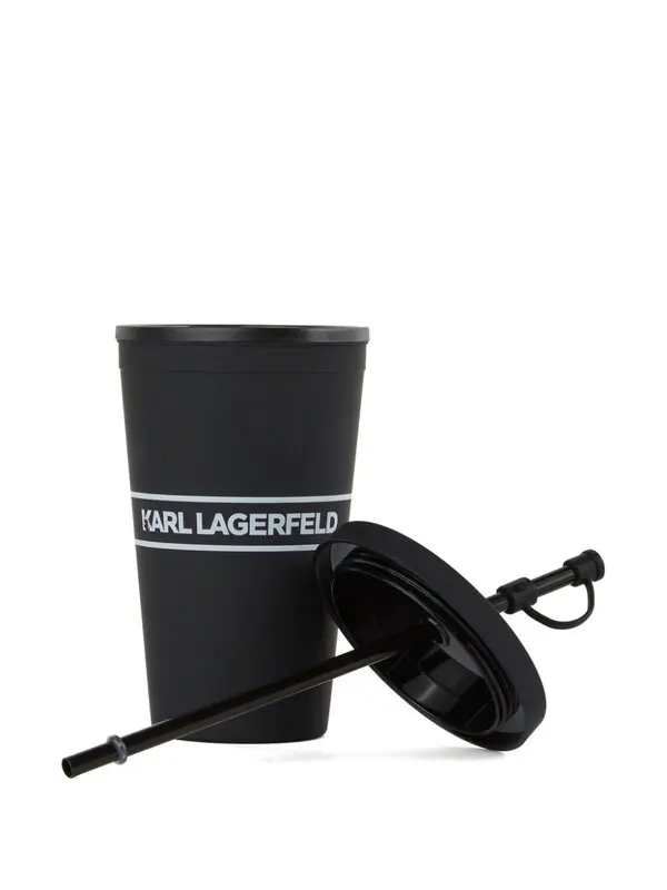 Karl Lagerfeld Logo-print To-go Cup