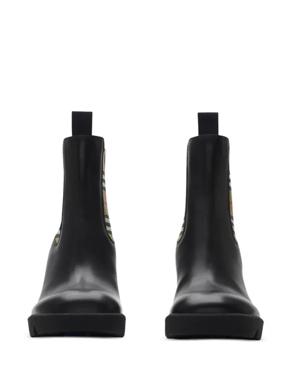 Burberry 85mm Leather Chelsea Boots