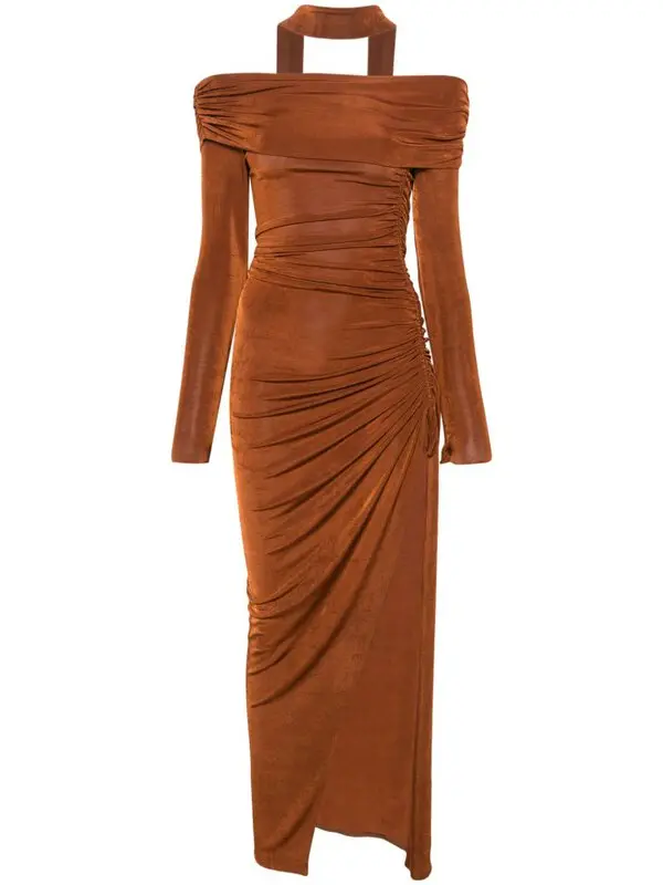ATU BODY COUTURE Off-shoulder Maxi Dress