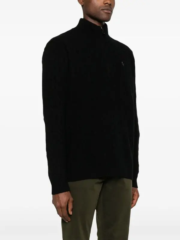 Polo Ralph Lauren Cable-knit Sweater - Black