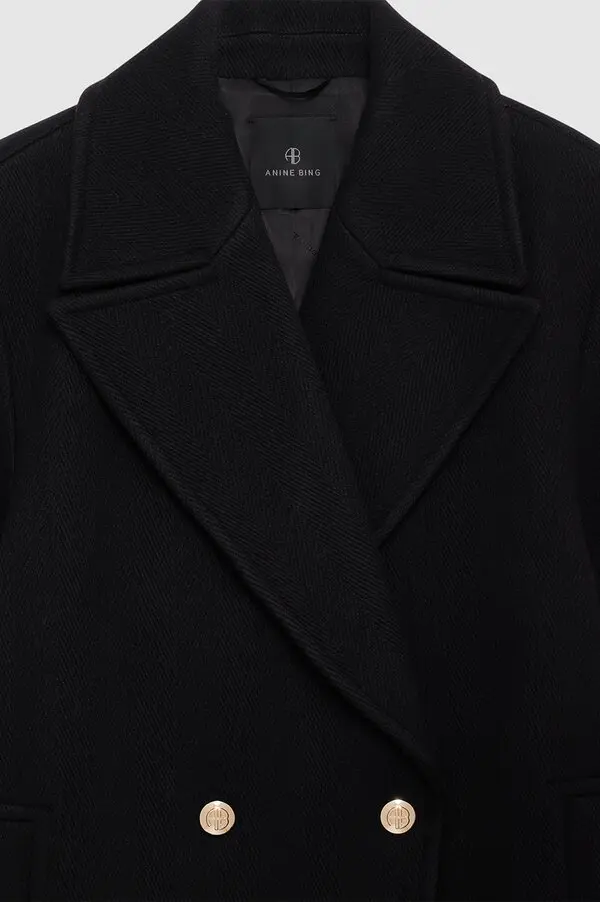 ANINE BING Glenn Peacoat