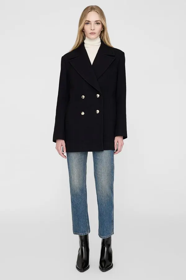 ANINE BING Glenn Peacoat