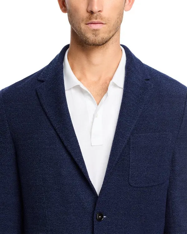 Canali Textured Jersey Knit Sport Coat