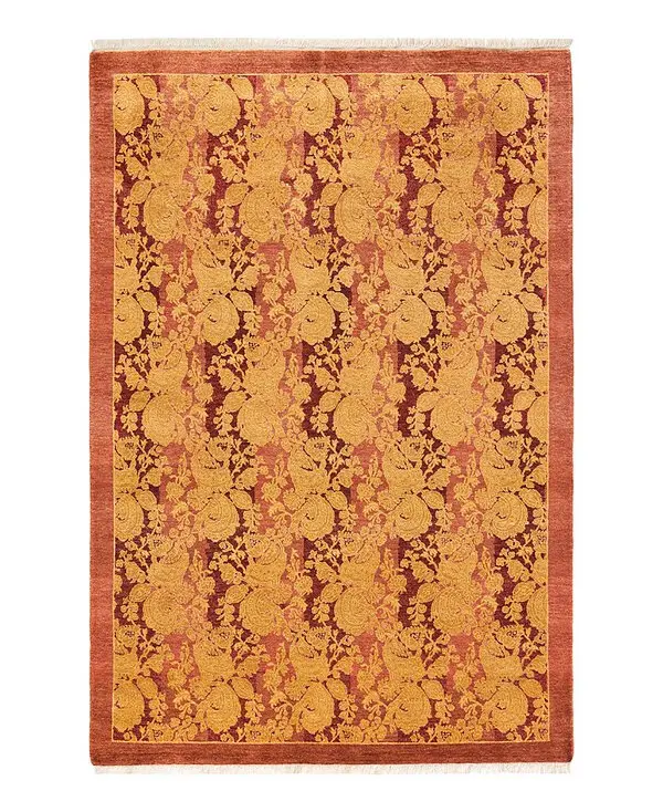 Bloomingdale'S Mogul M1644 Area Rug, 4' X 5'10 - Pink