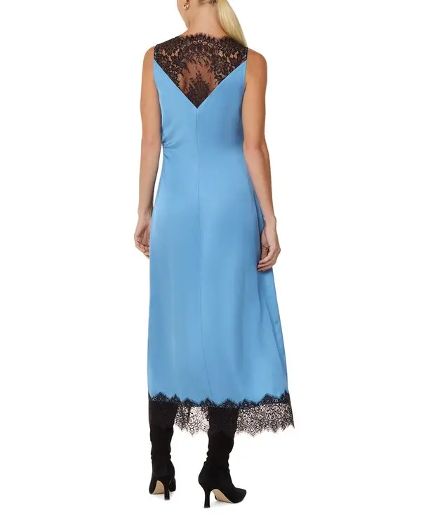 Whistles Iris Lace Wrap Dress