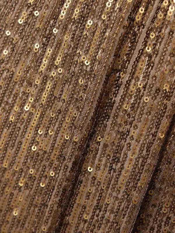Norma Kamali Sequined Wide-leg Pants