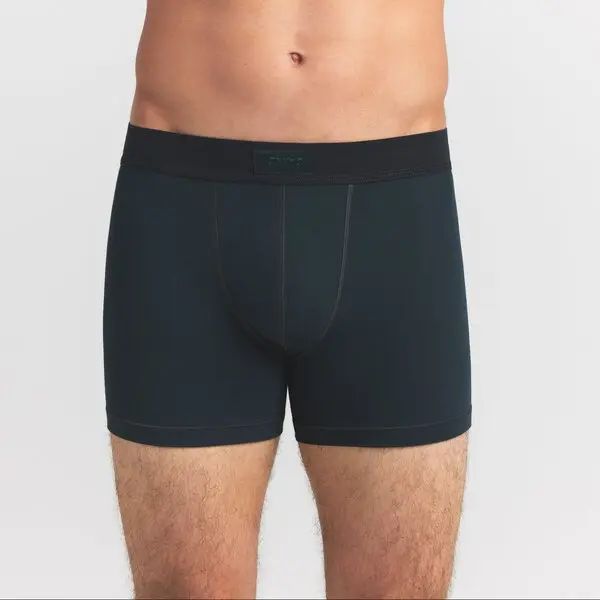 SKIMS 3" Boxer Brief 5 Pack | Black | Medium | Cotton - Verdant Sky Multi