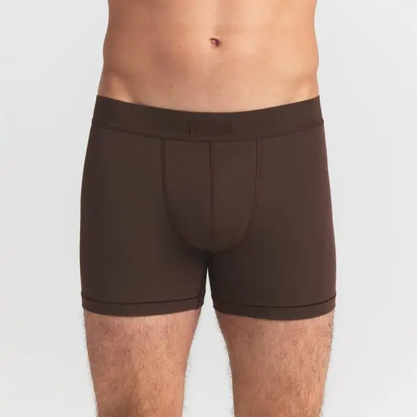 SKIMS 3" Boxer Brief 5 Pack | Black | Medium | Cotton - Verdant Sky Multi