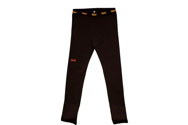 Drew House 2x2 Rib Long Johns - Black