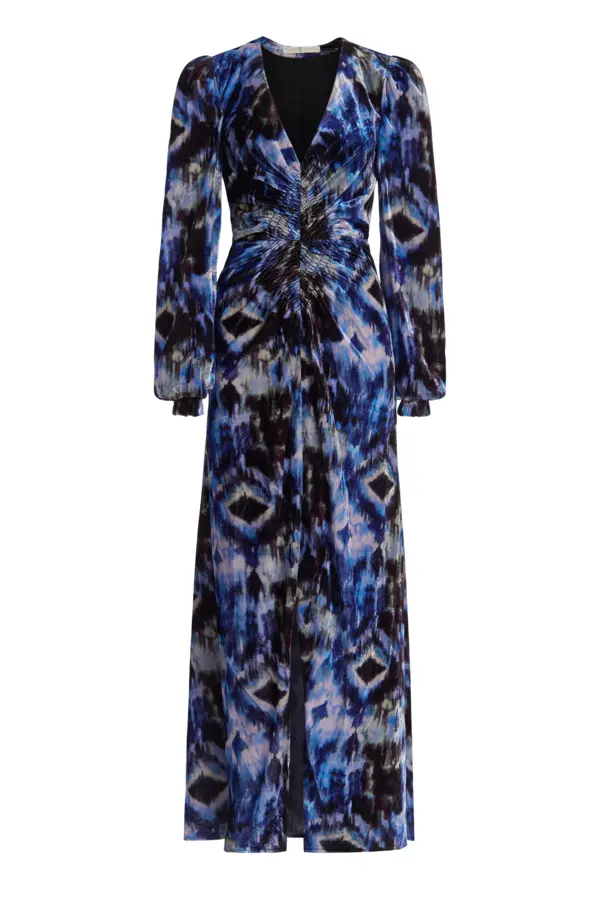MARIE OLIVER Elsabeth Velvet Maxi Dress - Alta