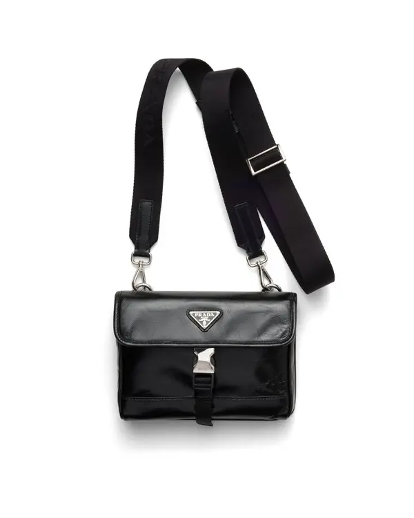 Prada Leather Smartphone Case - Black