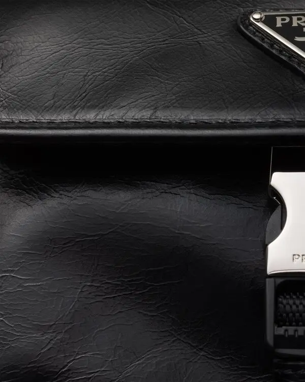 Prada Leather Smartphone Case - Black