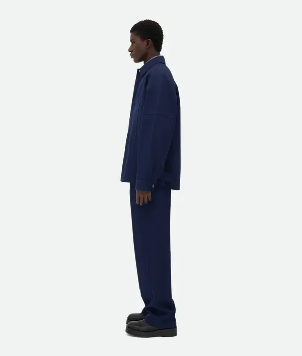 Bottega Veneta Wool Grain De Poudre Blouson