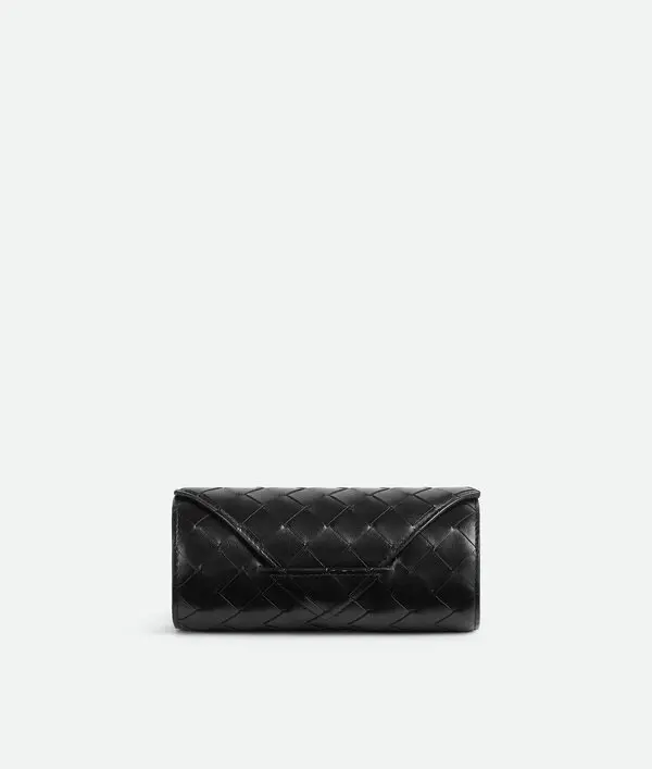 Bottega Veneta Intrecciato Perfume Case - Black