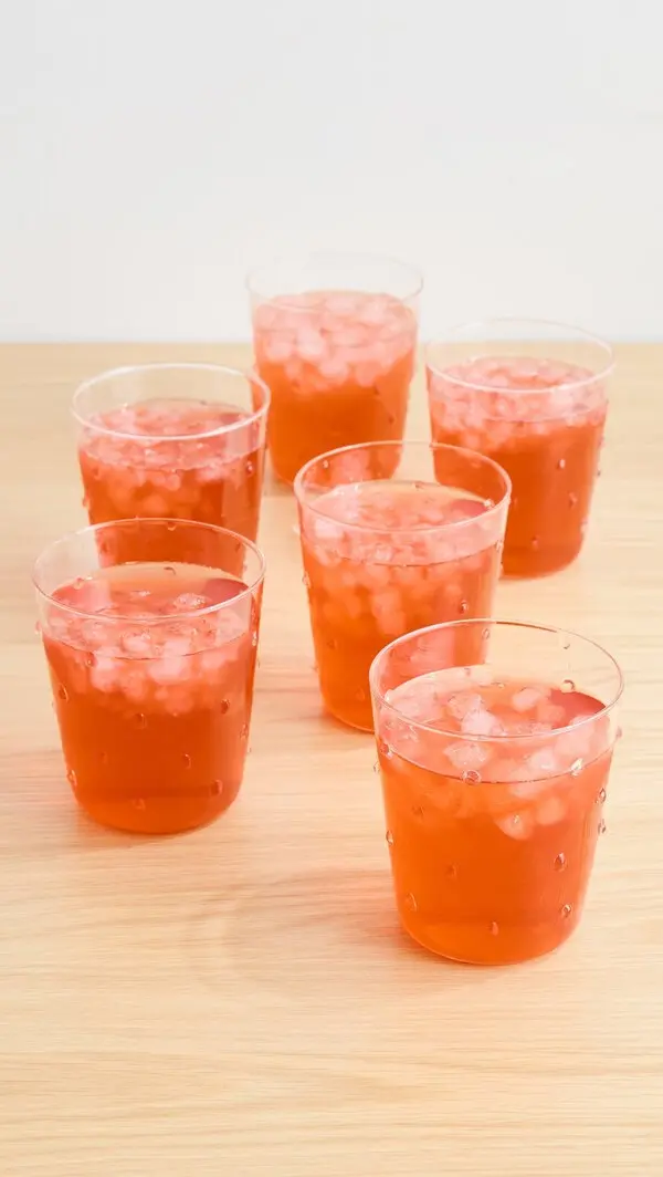 ZAFFERANO Party Dots Tumbler Set Of 6