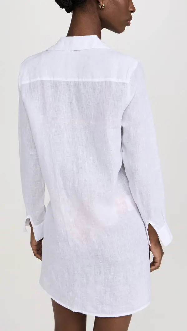 PQ SWIM Millie Tie Cover Up - White