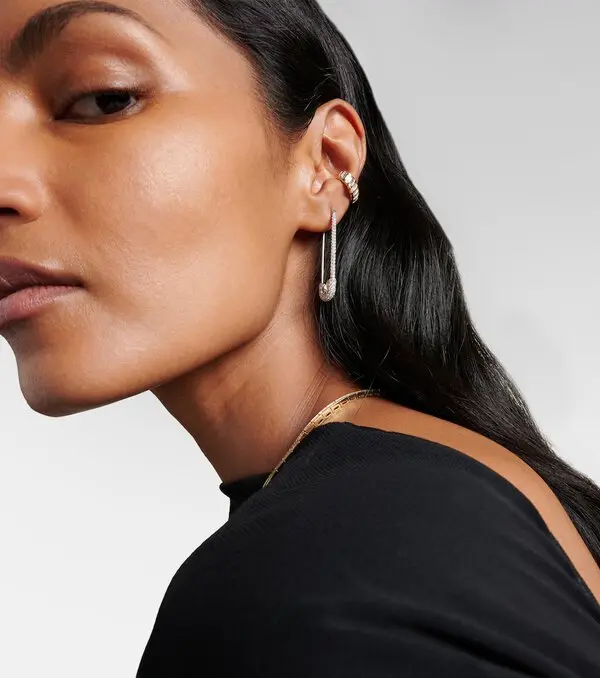 ANITA KO 18kt White Gold Diamond Earrings