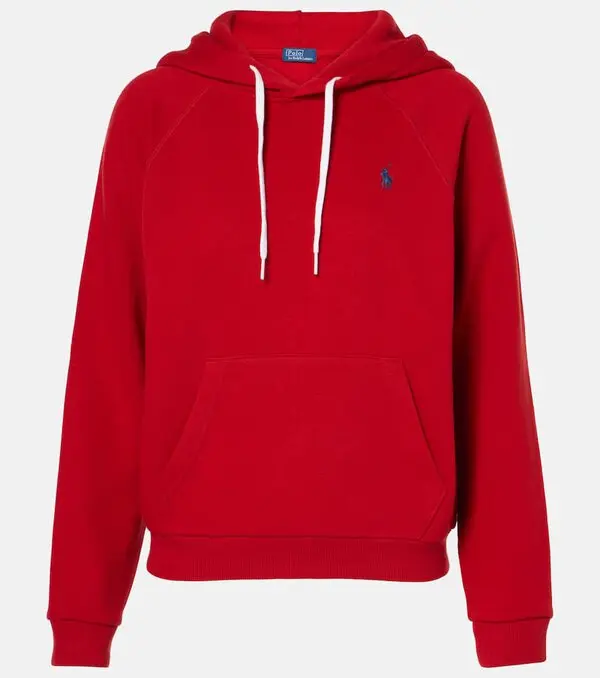 Polo Ralph Lauren Cotton-blend Fleece Hoodie - Red