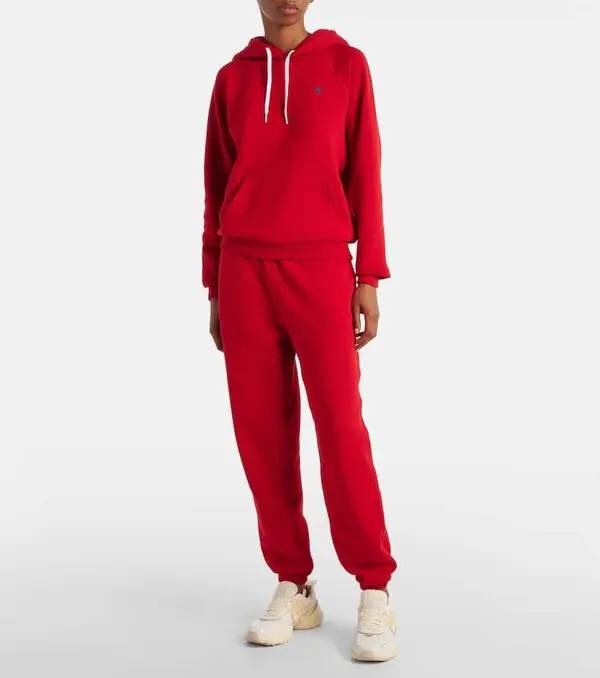 Polo Ralph Lauren Cotton-blend Fleece Hoodie - Red