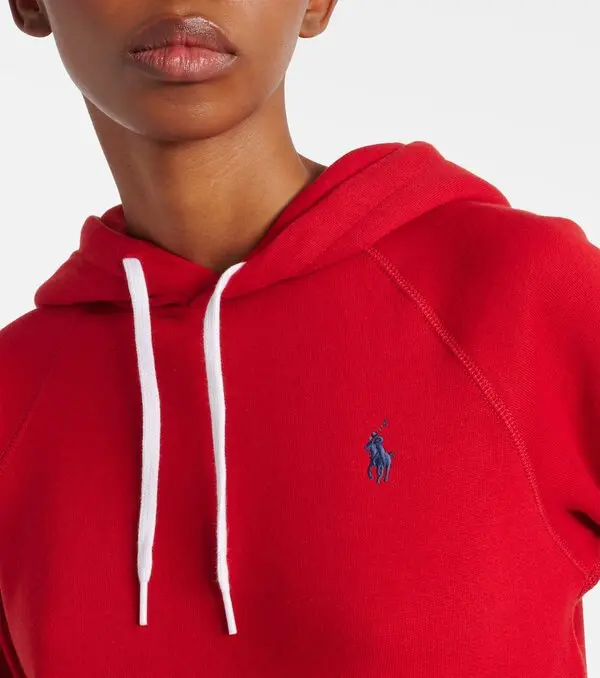 Polo Ralph Lauren Cotton-blend Fleece Hoodie - Red
