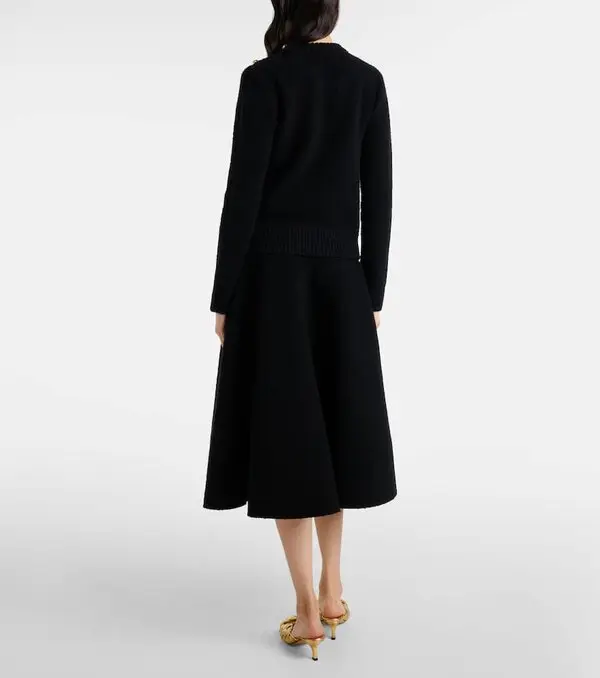 Bottega Veneta Knot Wool Sweater - Black