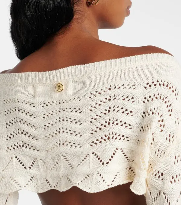 BANANHOT Helena Crochet Crop Top