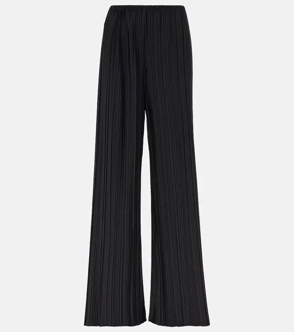THE ROW Gala Wide-leg Pants - Black
