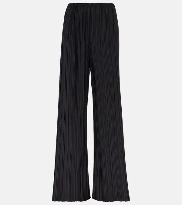 THE ROW Gala Wide-leg Pants - Black