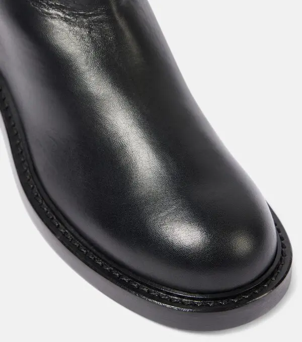 Victoria Beckham Leather Ankle Boots