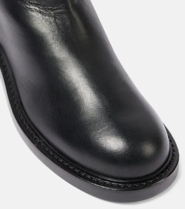 Victoria Beckham Leather Ankle Boots