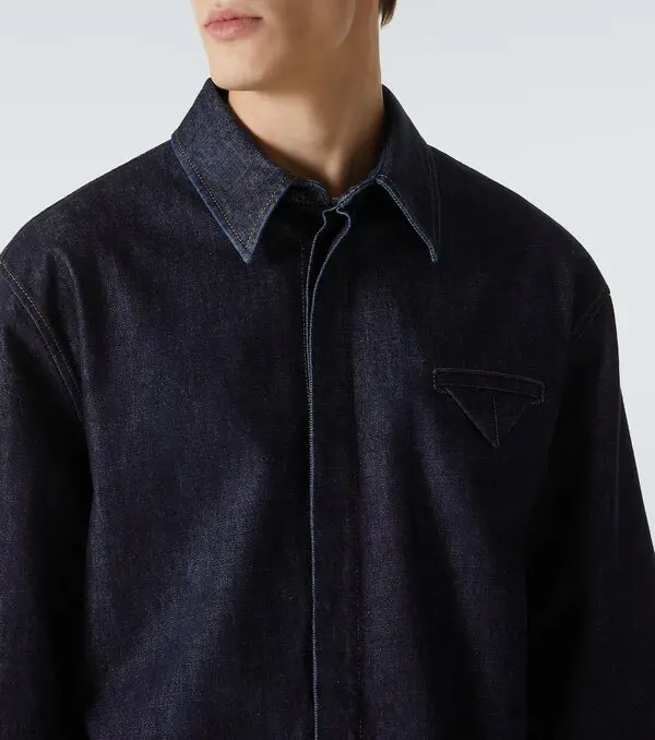 Bottega Veneta Denim Shirt - Blue