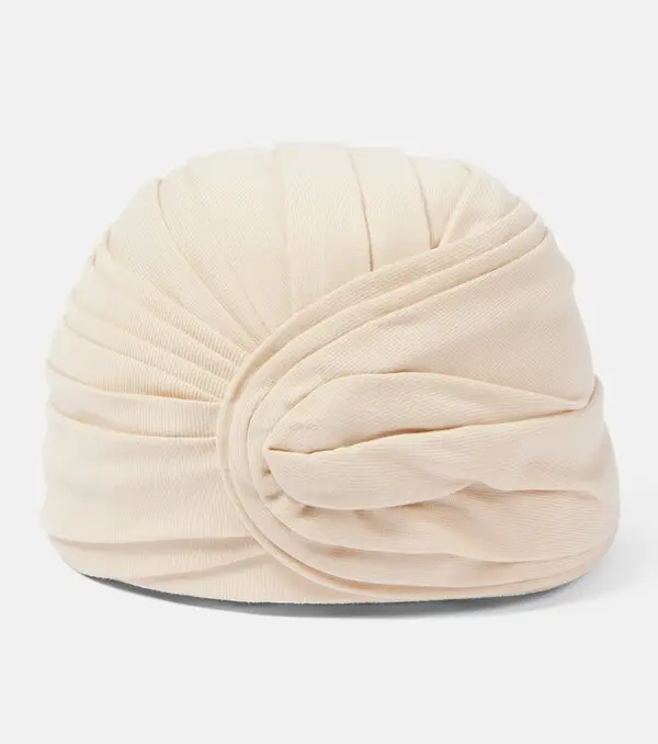 Valentino Garavani Virgin Wool Head Wrap - White