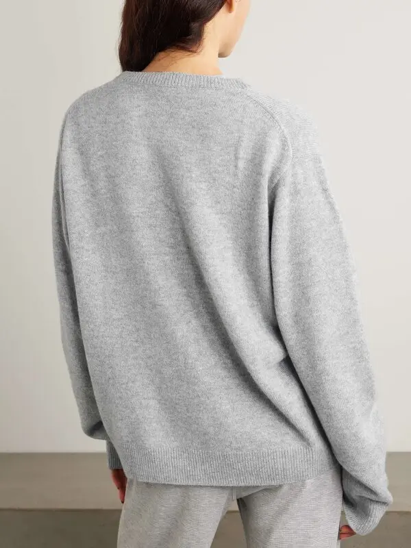 Eterne James Cashmere Sweater - Gray