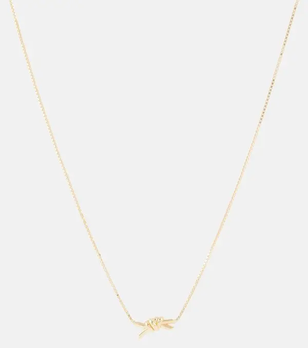 Bottega Veneta Knot Necklace - Gold