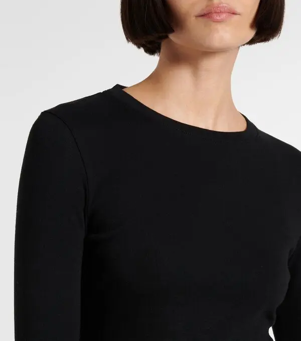 NILI LOTAN Emelie Cotton Jersey T-shirt