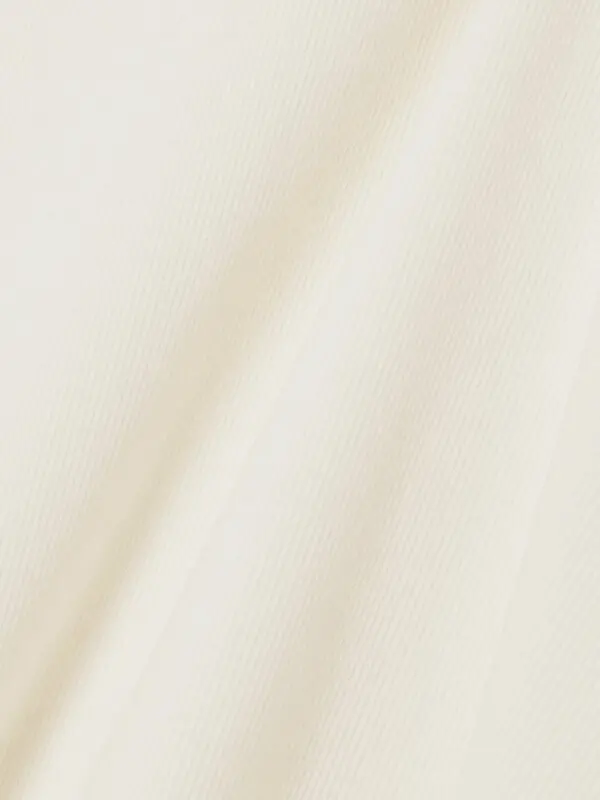 Eterne Ribbed Stretch Top - Neutrals