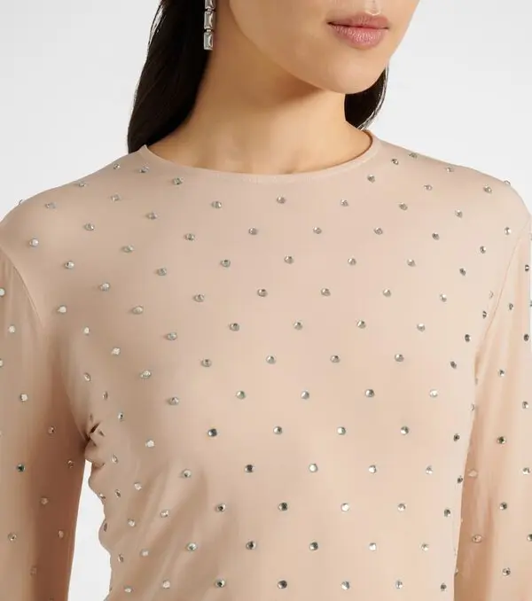 Rabanne Crystal-embellished Top