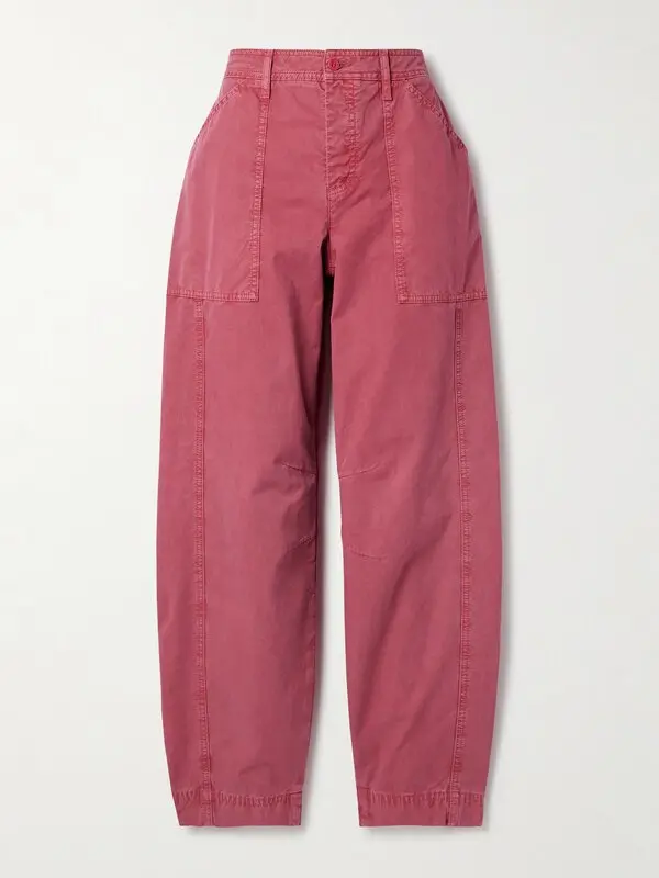Matteau Cotton-twill Cargo Pants - Pink