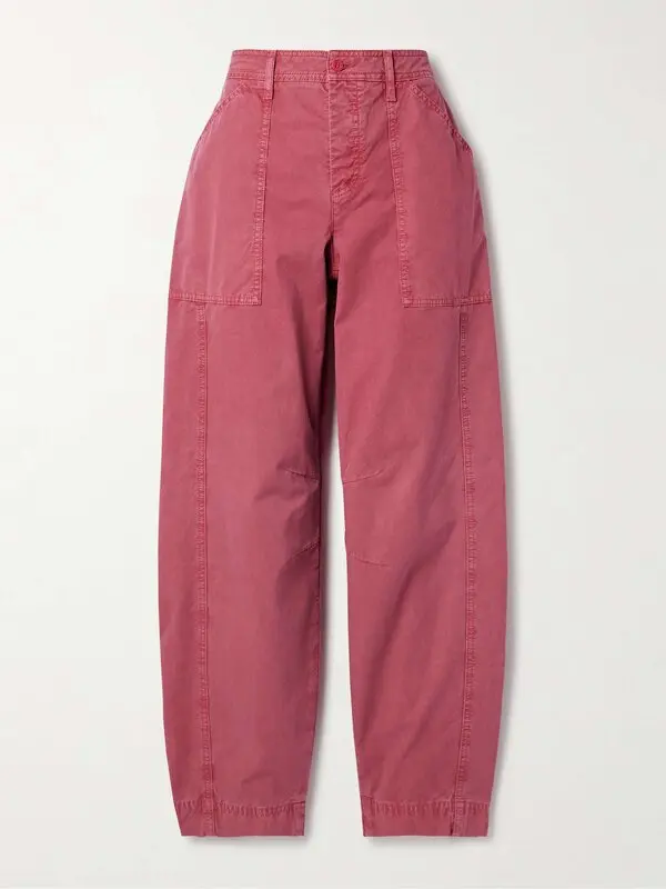 Matteau Cotton-twill Cargo Pants - Pink
