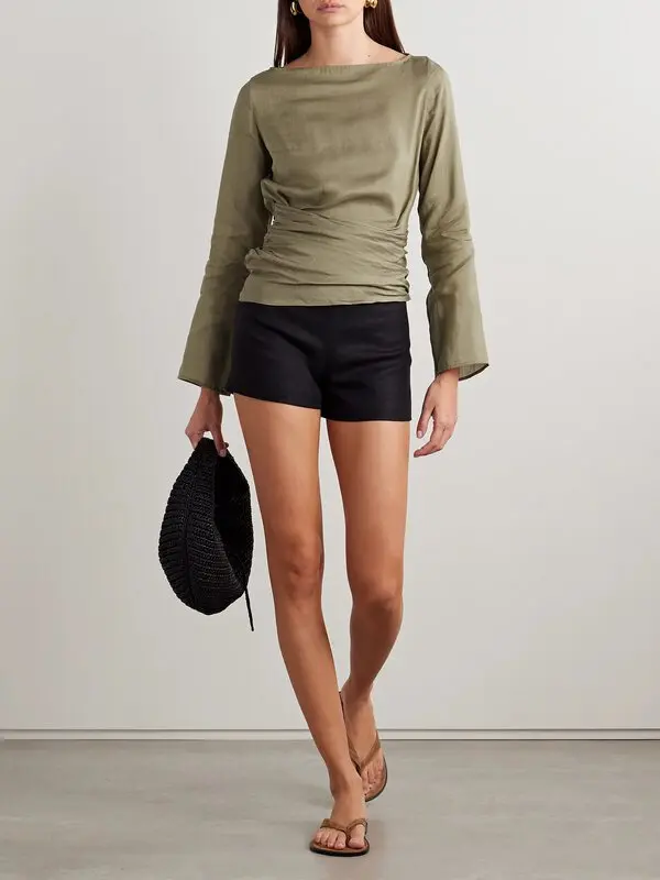 Faithfull The Brand Adelia Draped Top