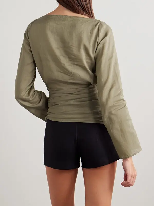 Faithfull The Brand Adelia Draped Top