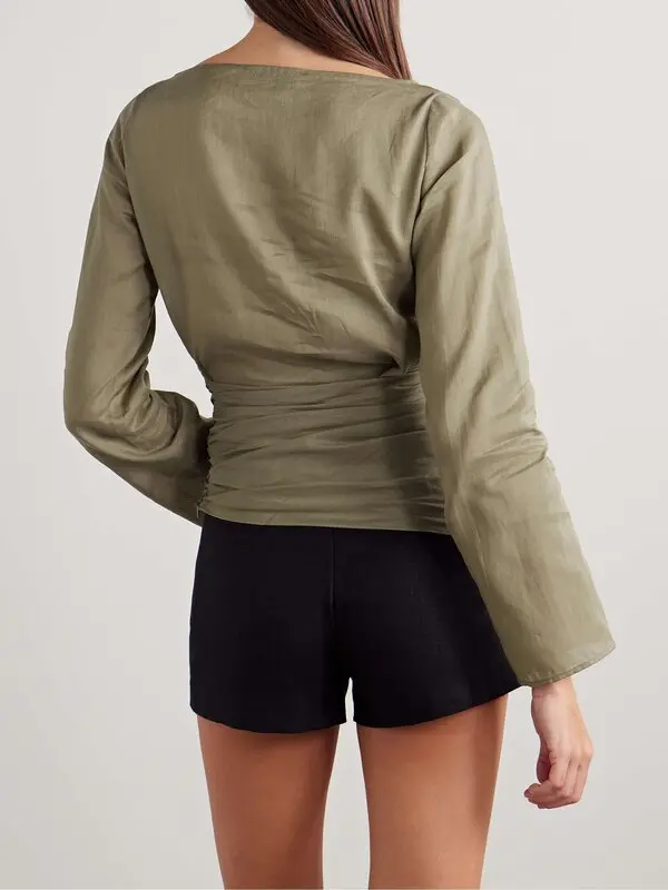 Faithfull The Brand Adelia Draped Top