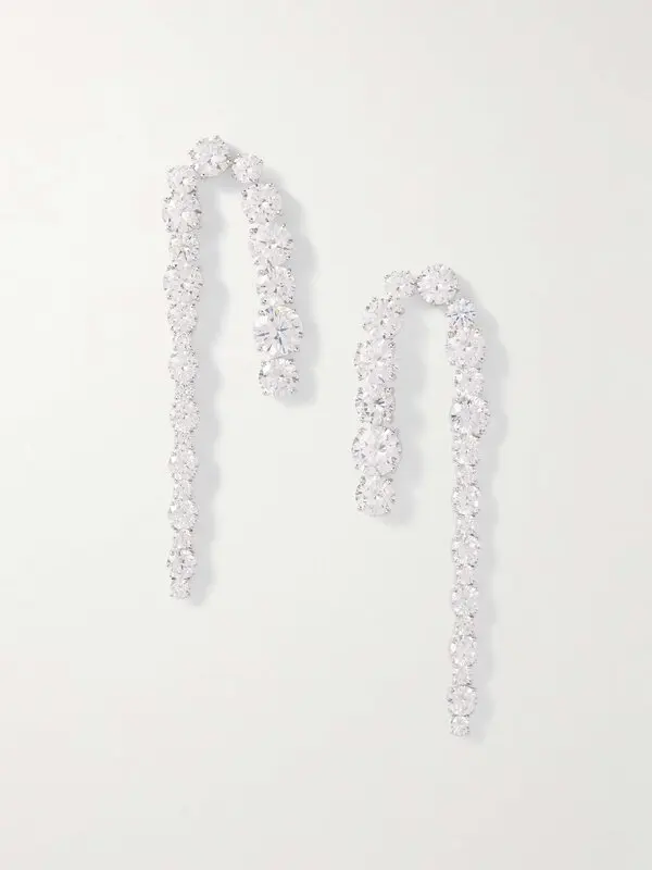 Completedworks Sleuth Recycled Zirconia Drop Earrings