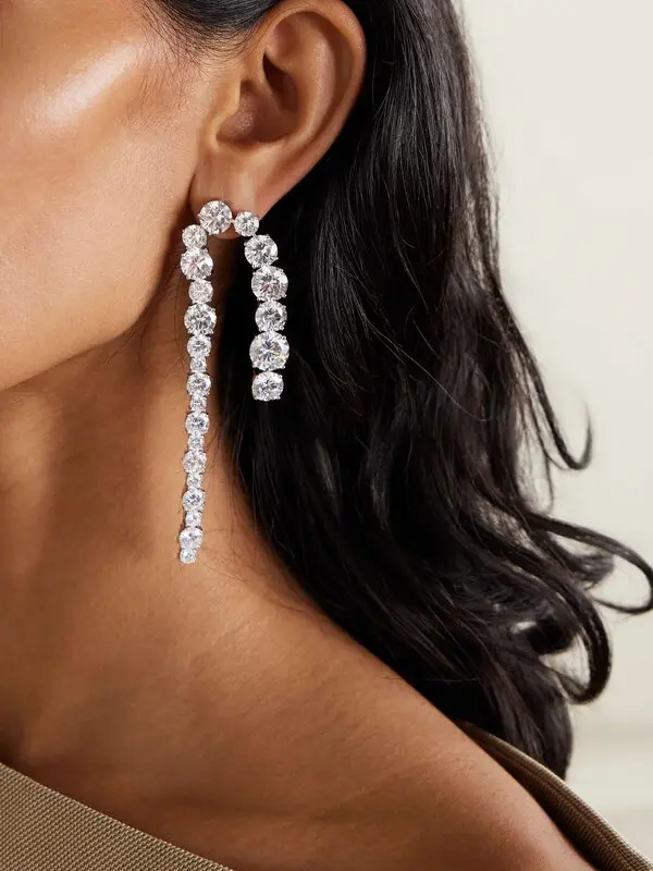 Completedworks Sleuth Recycled Zirconia Drop Earrings