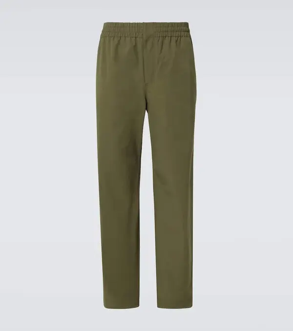 Bottega Veneta Technical Faille Straight Trousers