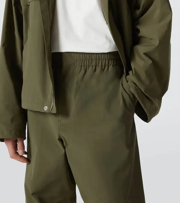 Bottega Veneta Technical Faille Straight Trousers